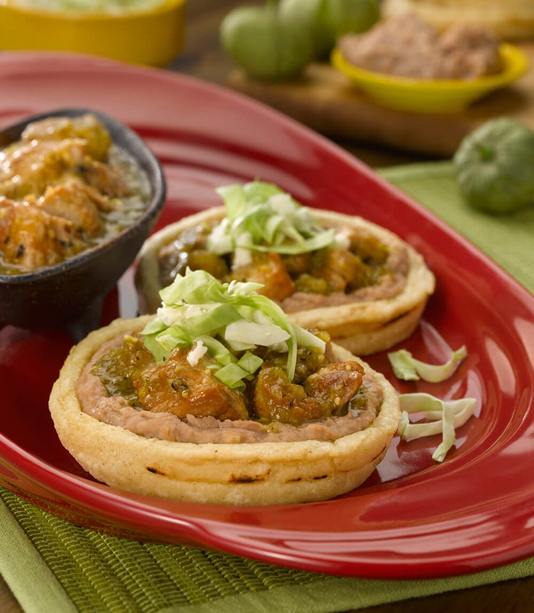 Chile Verde Sopes – Del Real Foods