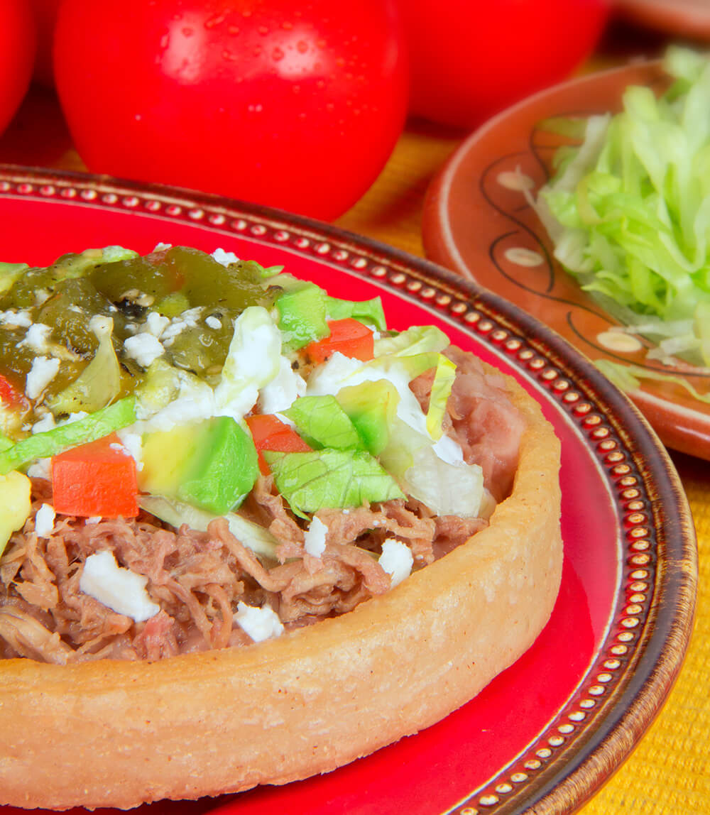 Shredded Beef Sopes – Del Real Foods